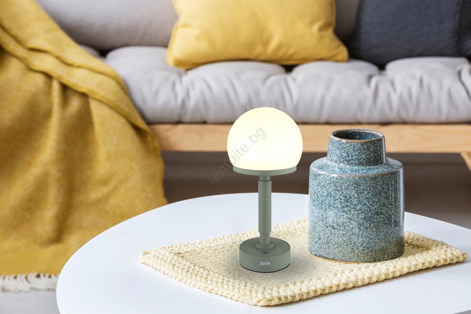 Globo 21034B - LED Акумулаторна настолна сензорна лампа HAKU LED/2,5W ...