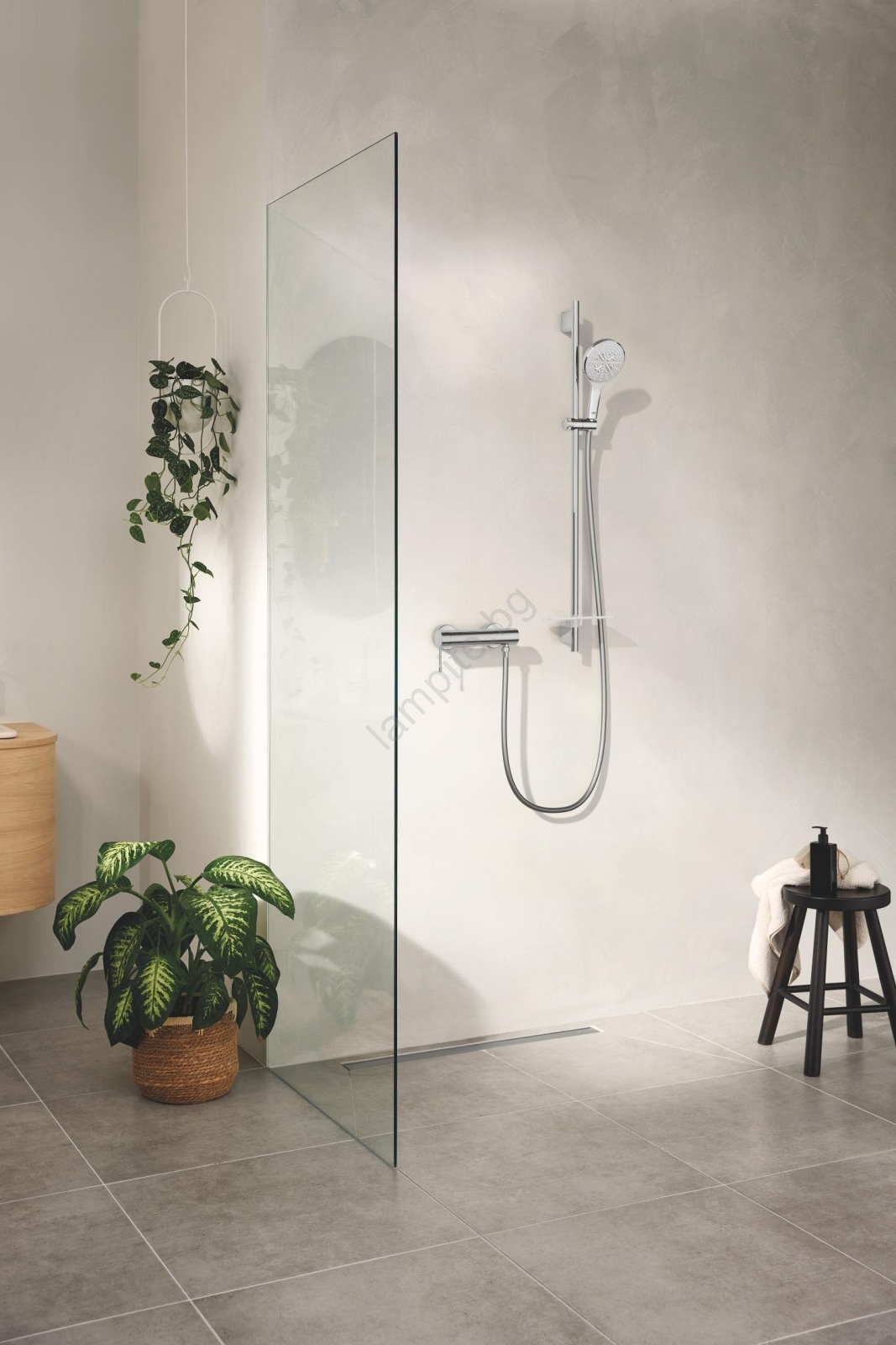 GROHE 33636001 - Смесител за душ ESSENCE, полирано хромово покритие ...