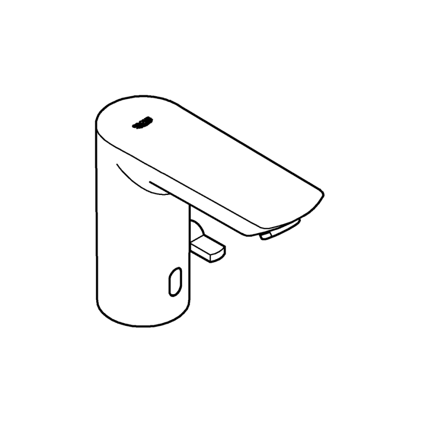 GROHE 36453000 - Инфрачервен електронен смесител за умивалник BAU ...