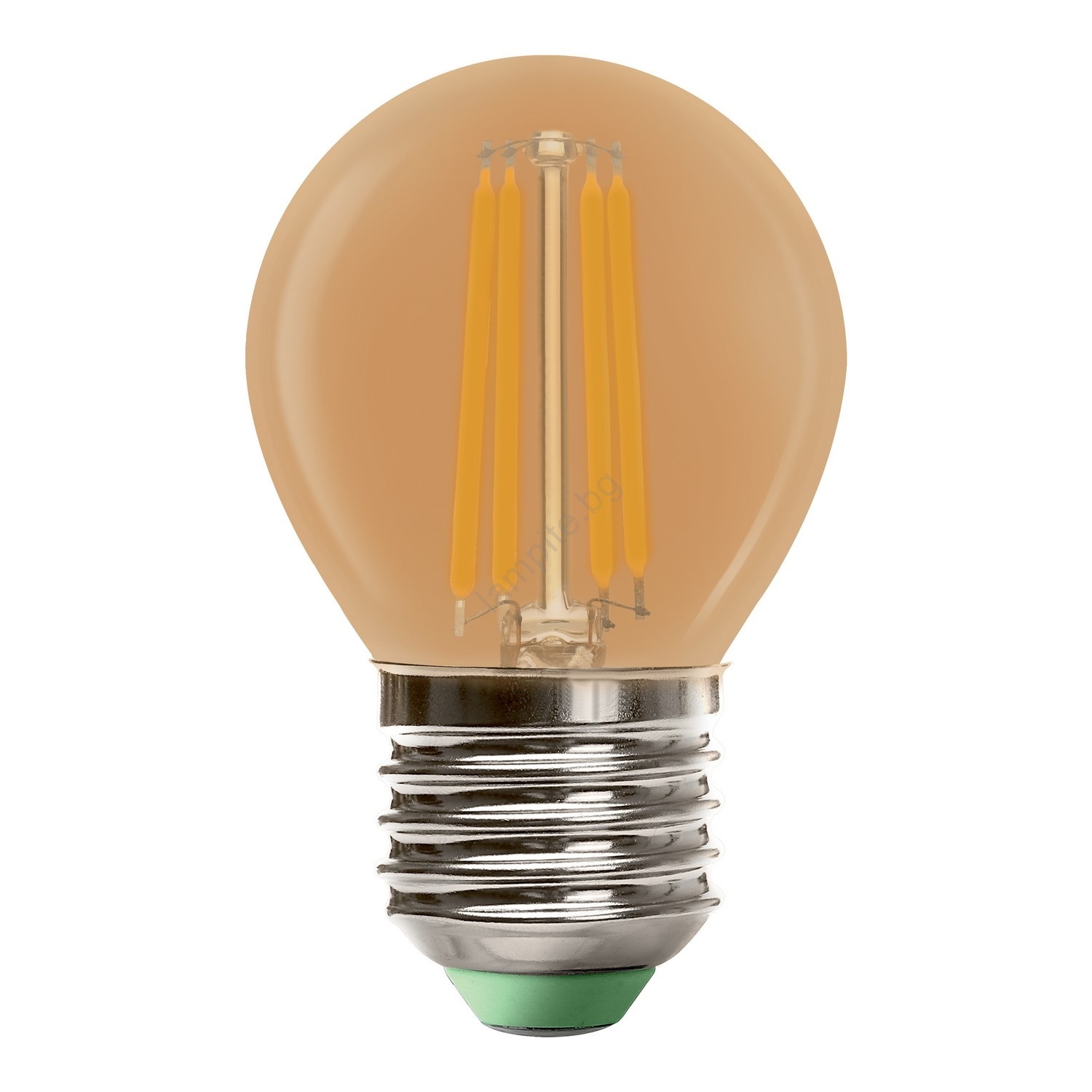 LED Крушка CLASIC AMBER G45 E27/4W/230V 2200K - Brilagi | Lampite