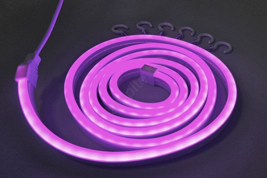 LED Гъвкав лента NEON LED/5V USB 1,8 м лилав | Lampite