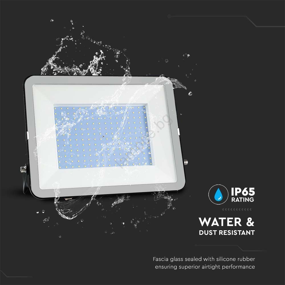 LED Прожектор SAMSUNG CHIP LED/300W/230V 4000K IP65 черен | Lampite