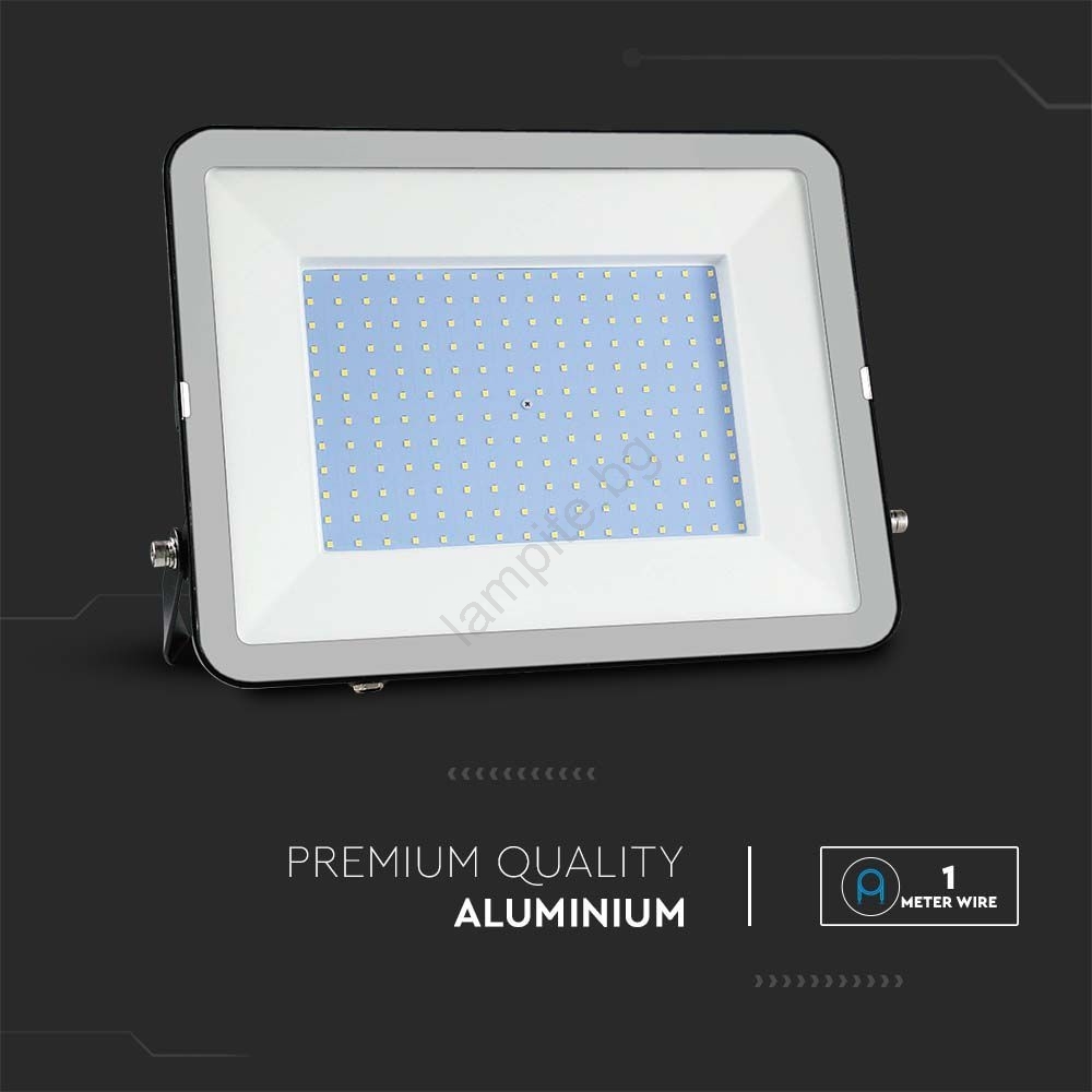 LED Прожектор SAMSUNG CHIP LED/300W/230V 6500K IP65 черен | Lampite