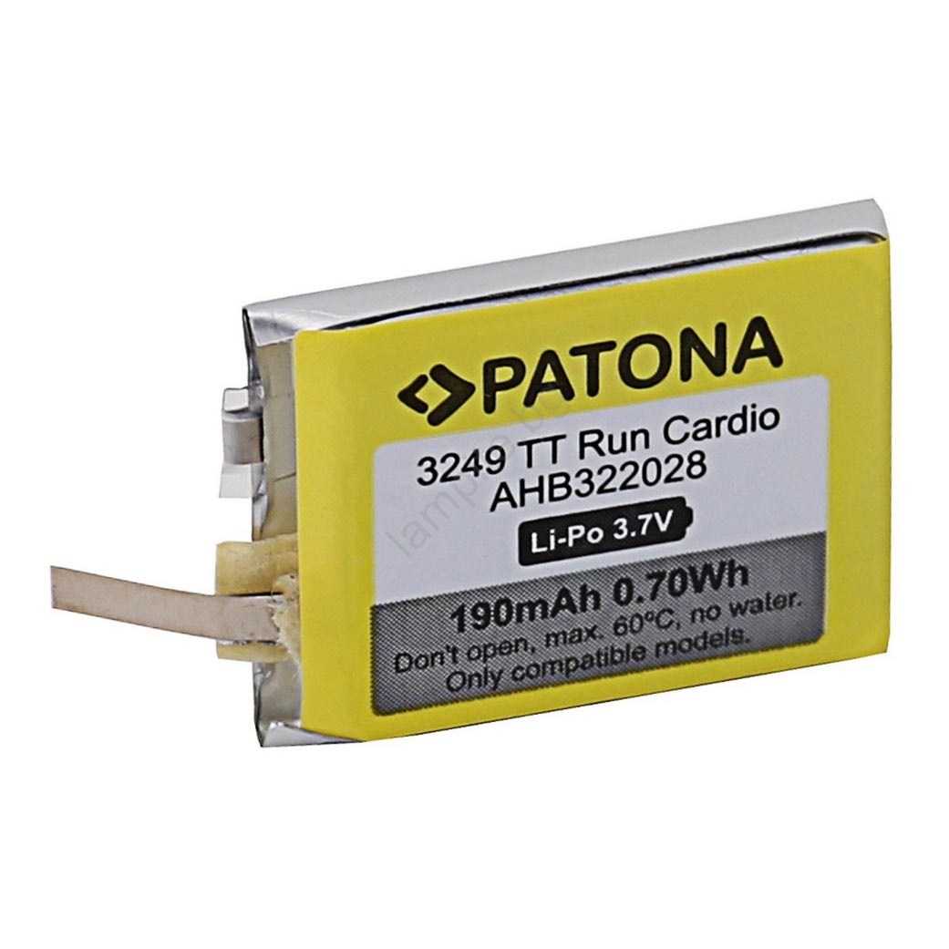 PATONA - TomTom Runner Cardio батерия 190mAh Golfer 1/Multisport | Lampite