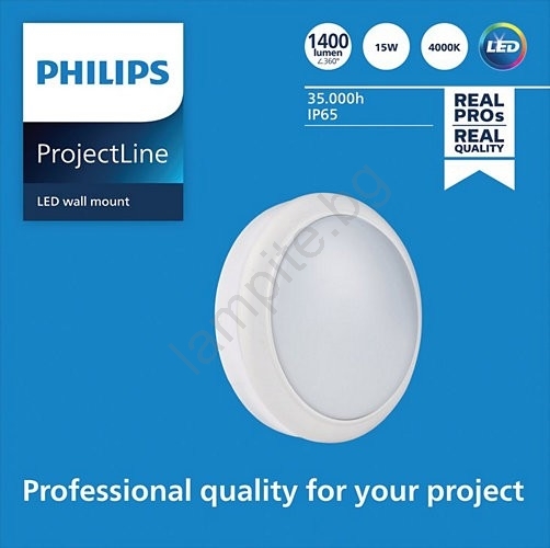 Philips - LED Аплик PROJECTLINE LED/15W/230V IP65 | Lampite