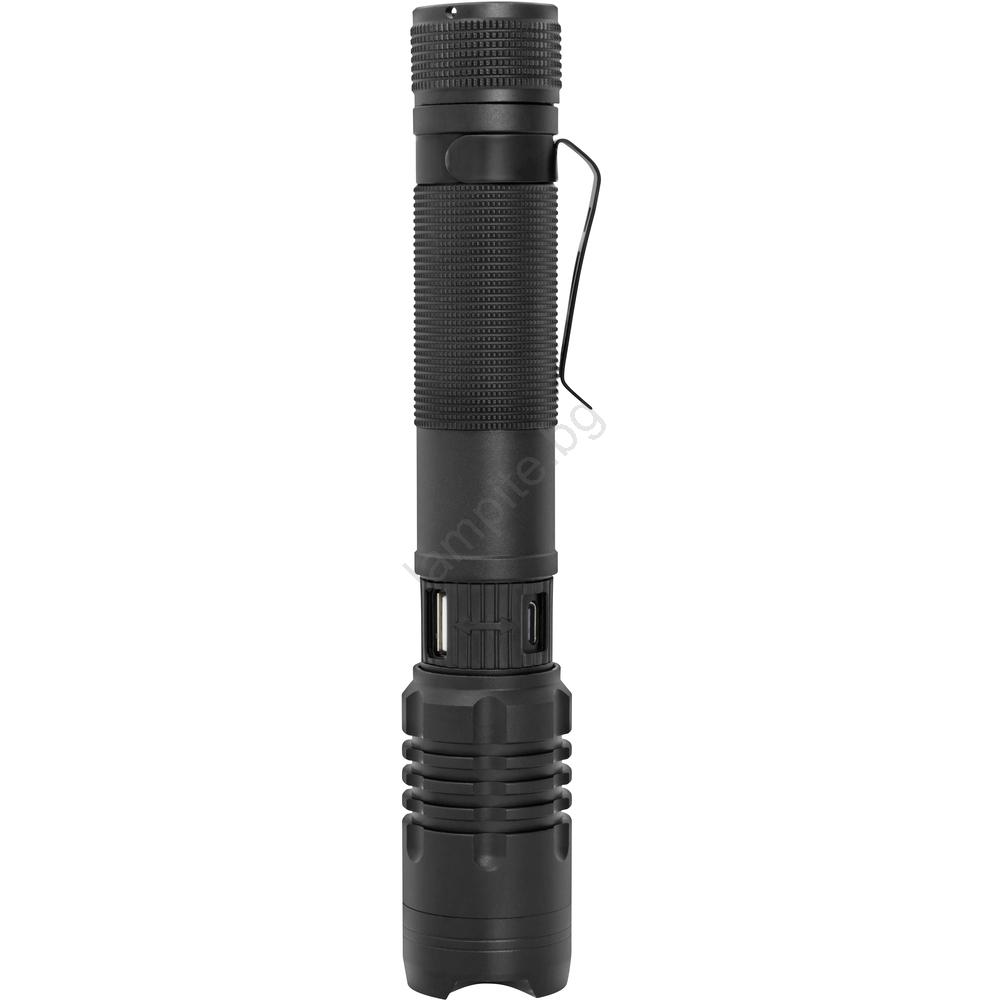 Sencor - LED Акумулаторно фенерче LED/10W IP22 черно | Lampite