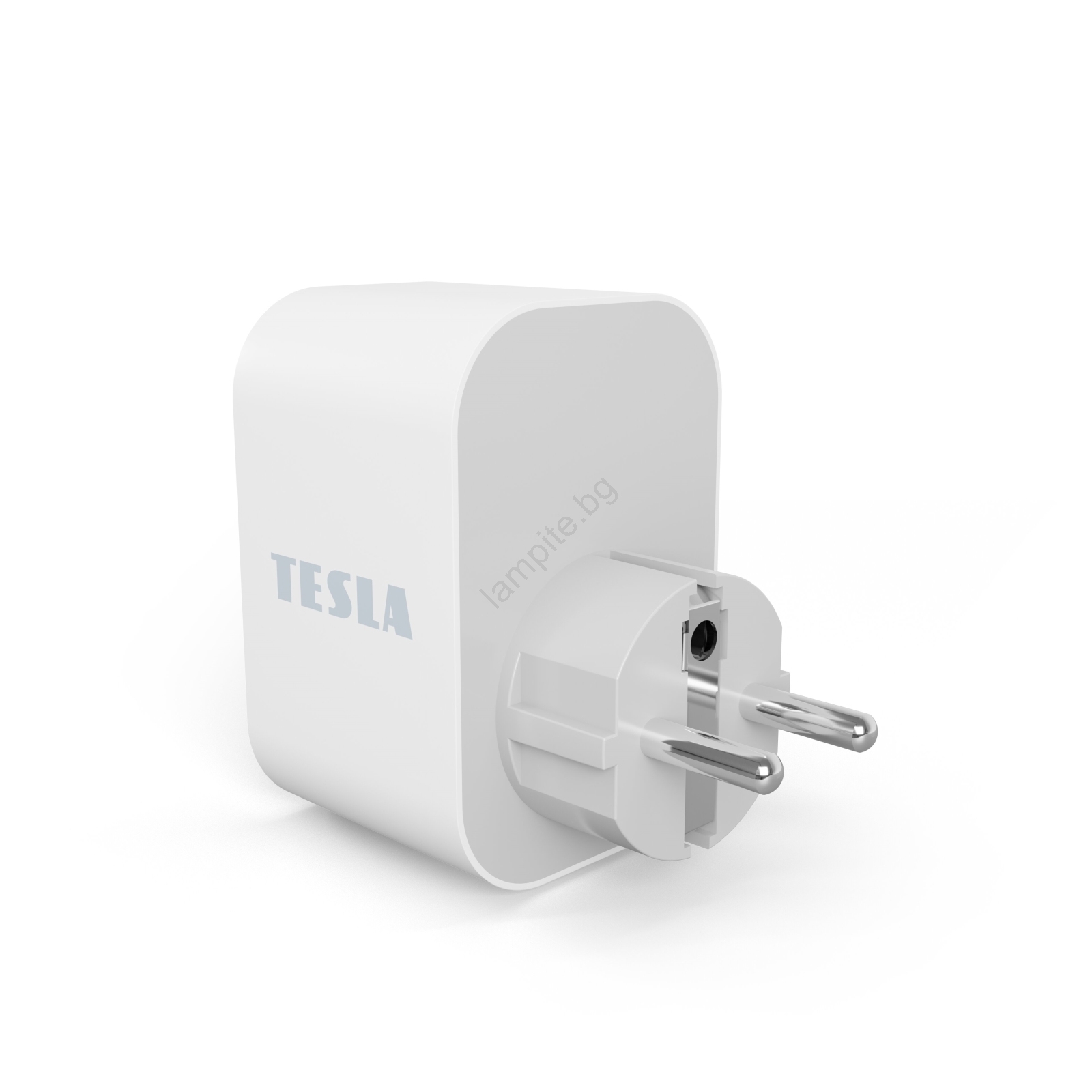 TESLA Smart - Смарт щепсел 3680W/230V/16A Type F/E 2xUSB-A + 1xUSB-C Wi ...