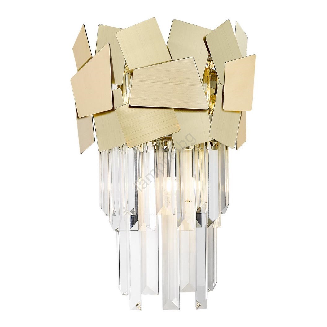 Zuma Line W0506-02A-B5E3 - Кристален аплик QUASAR 2xG9/42W/230V | Lampite